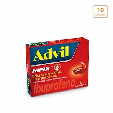 Advil Max x 10 Cápsulas