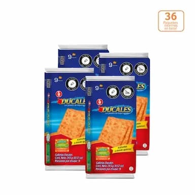 Galletas Ducales Para Llevar x 9 Paquetes