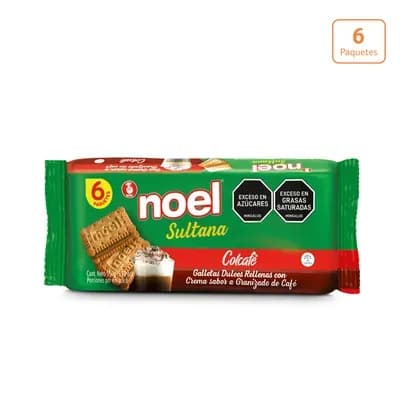 Galletas Sultana Noel granizado de café x 150g