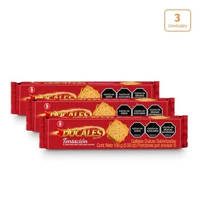 Galletas Ducales Tentación x 156g c/u