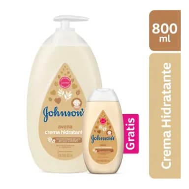 Crema líquida Johnson's Avena x 800ml