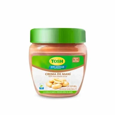 Crema de Maní Tosh x 300g