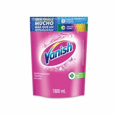 Vanish Desmanchador Líquido Rosa Doypack x1.800ml