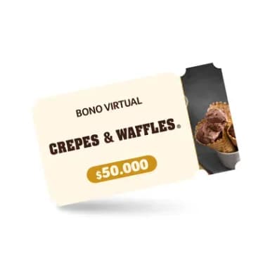 BONO VIRTUAL CREPES & WAFFLES 50000