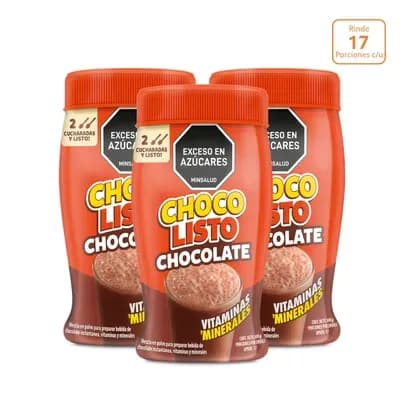 Chocolisto Tarro x 300g c/u